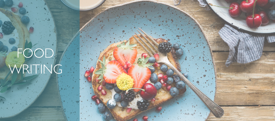 Food Writing and Food Communications | Peacock Blue Communications